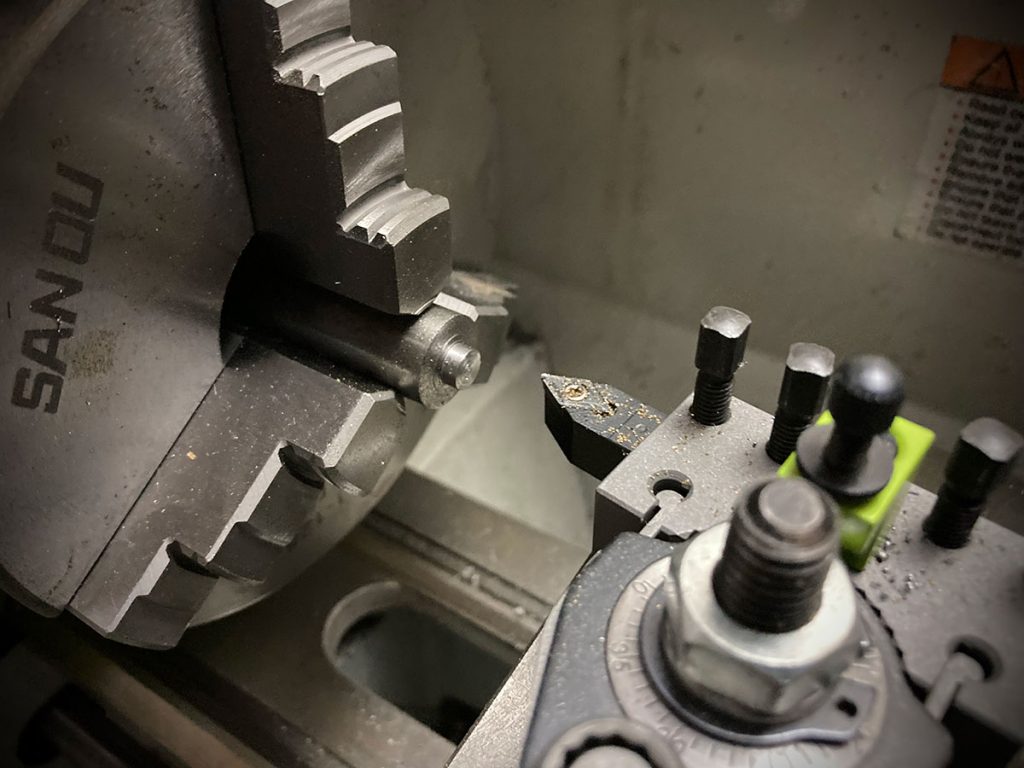 Making the action retention screw for the Brazilian Comblain Carbine ...